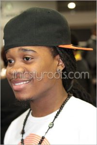 Men Dreadlocks Fitted Cap