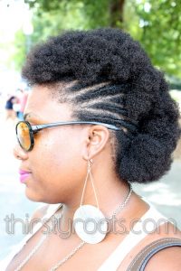 Natural Flat Twist Mohawk